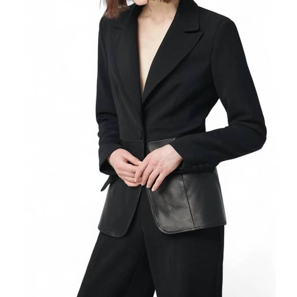 Iris Setlakwe | Jackets & Coats | New Iris Setlakwe Jacket With Leather ...
